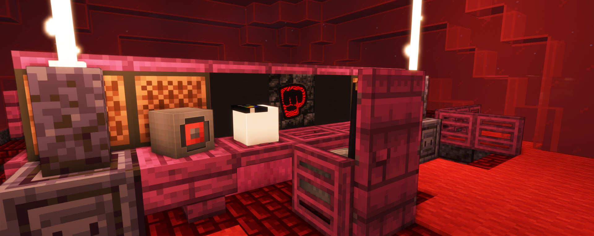 Floating UFO for PEWDIEPIE's Hardcore Minecraft Base Minecraft Map