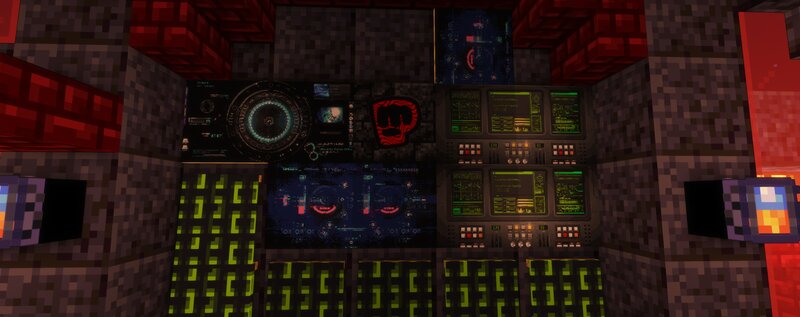 Floating UFO for PEWDIEPIE's Hardcore Minecraft Base Minecraft Map