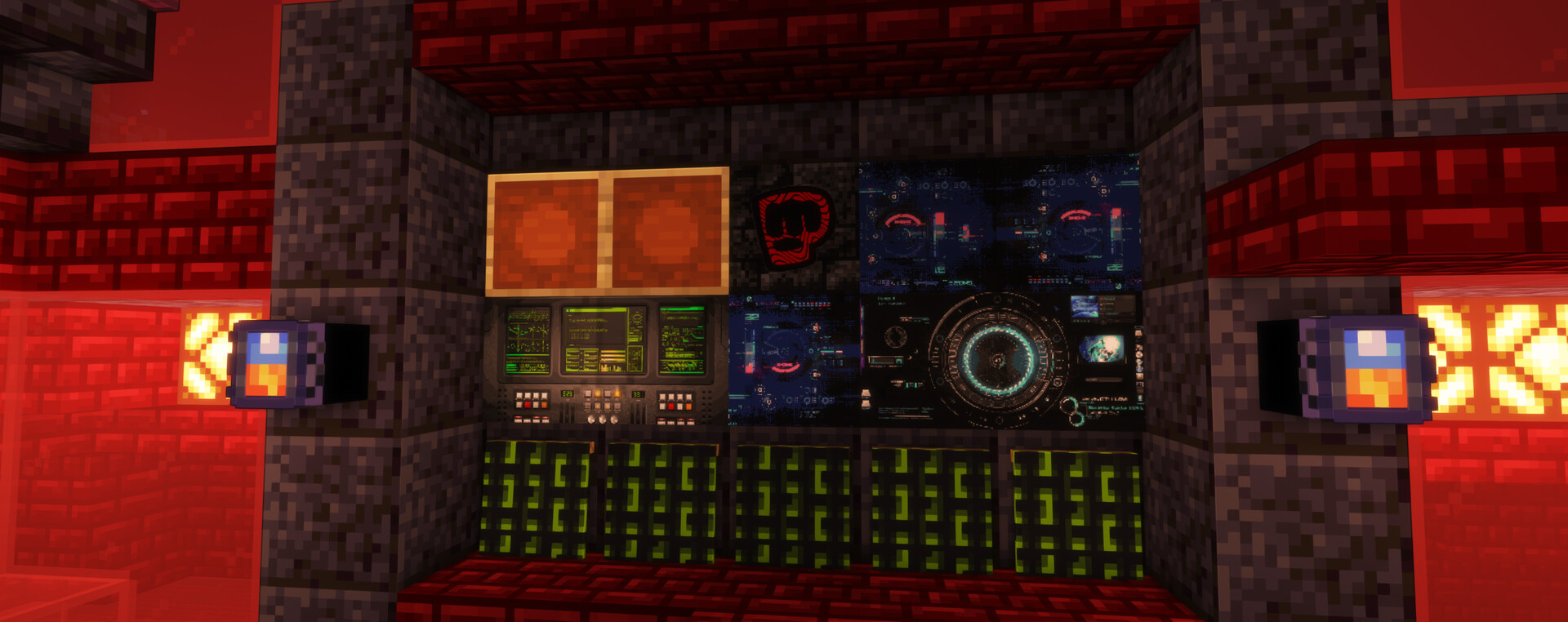 Floating UFO for PEWDIEPIE's Hardcore Minecraft Base Minecraft Map