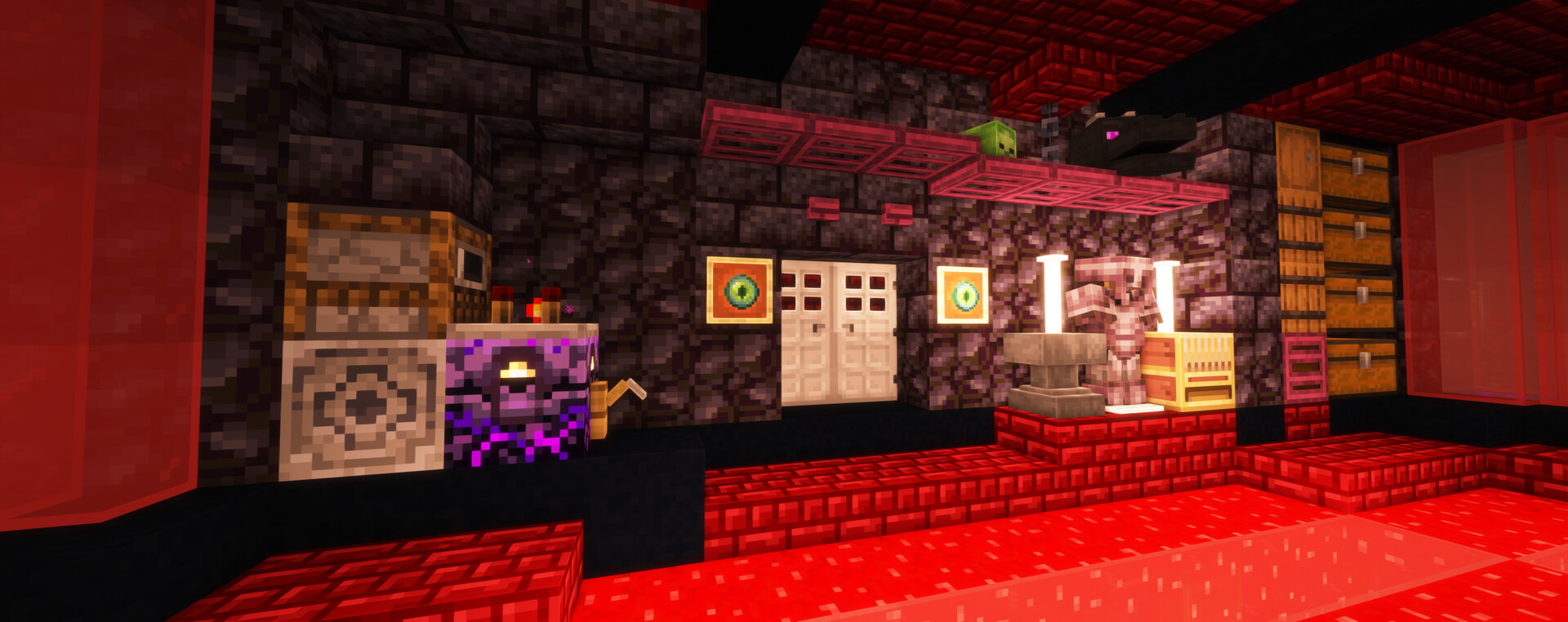 Floating UFO for PEWDIEPIE's Hardcore Minecraft Base Minecraft Map