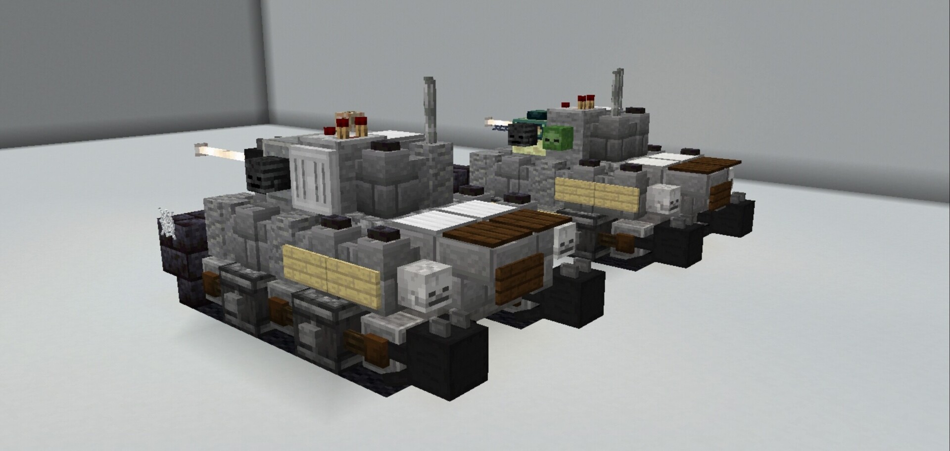 Panzer II Ausf.L Luchs (2cm and 5cm Variants) Minecraft Map