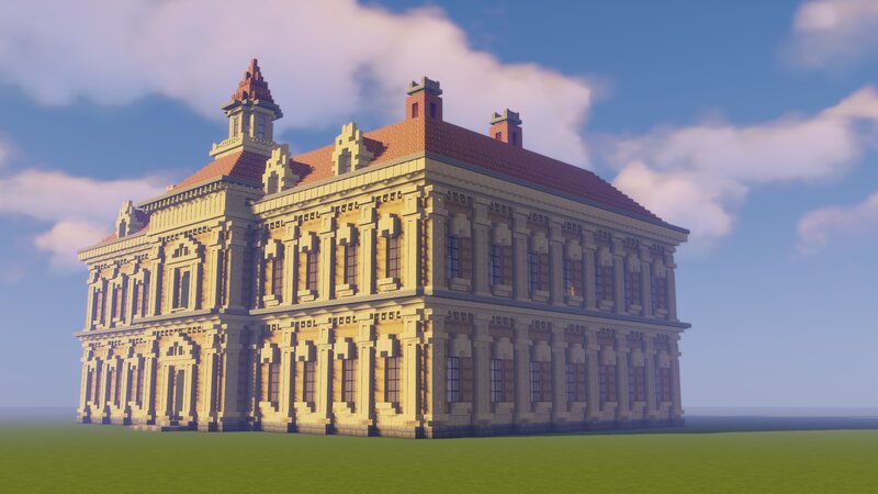 Baroque City Building Minecraft Map