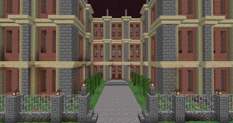 Small French chateau inspired by the Palace of Versailles Minecraft Map
