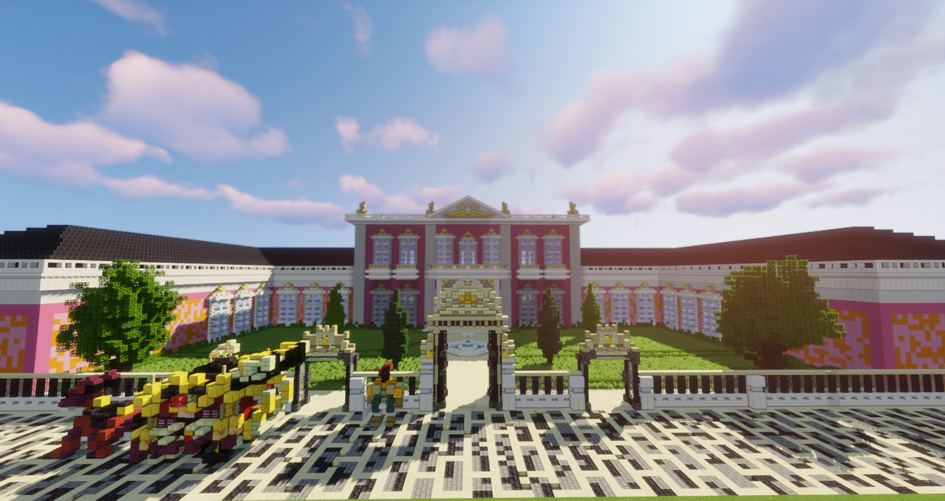 Priscilla Barielle mansion - Re:Zero Destiny Minecraft Map