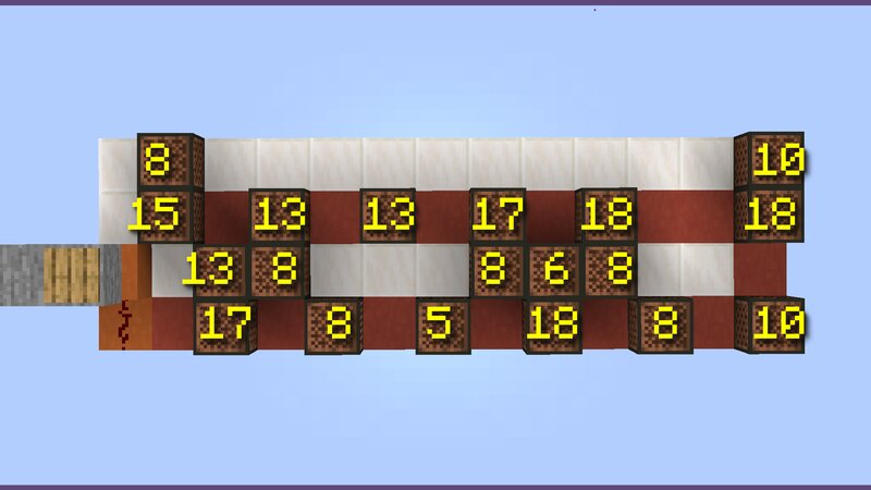 Bon Jovi Note Block Doorbell Tutorial "Livin' on a Prayer" Minecraft Map