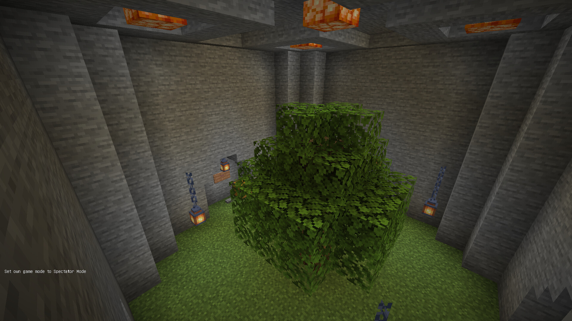 Mapa Cave block 21w14a Minecraft Map