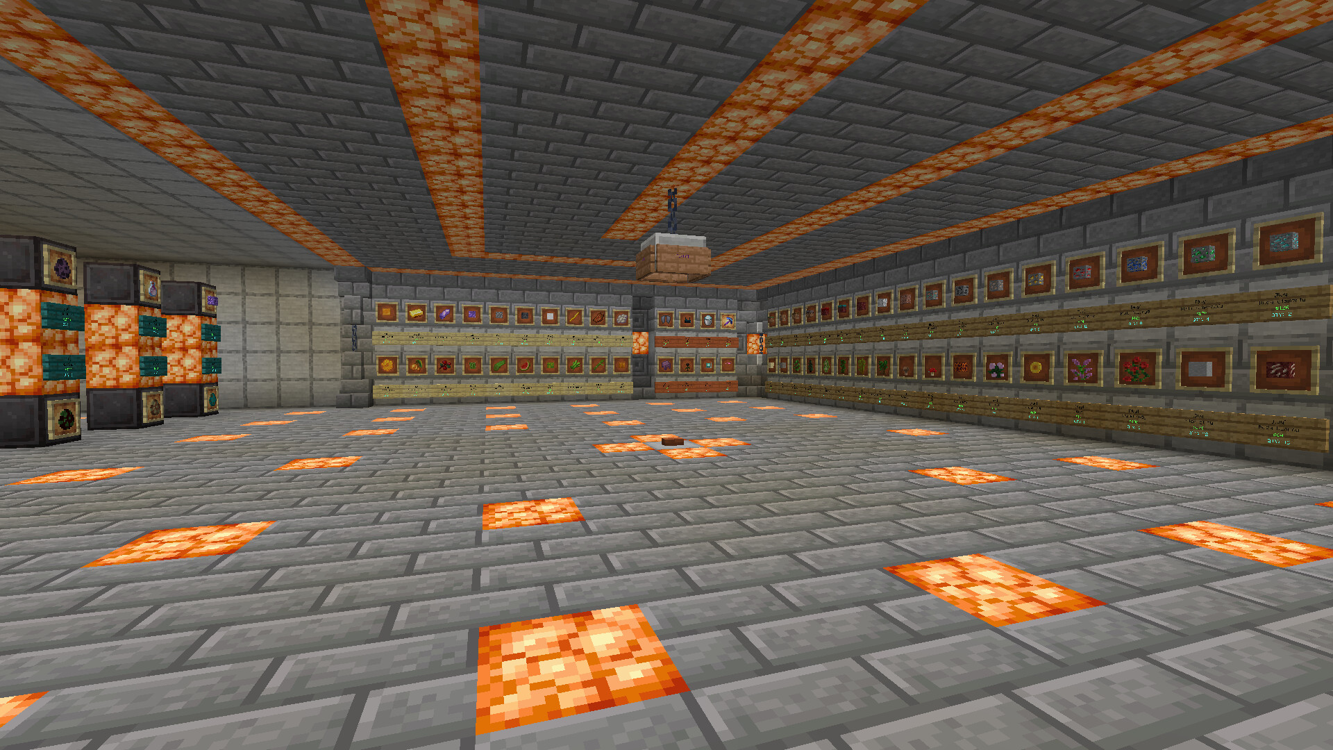 Mapa Cave block 21w14a Minecraft Map