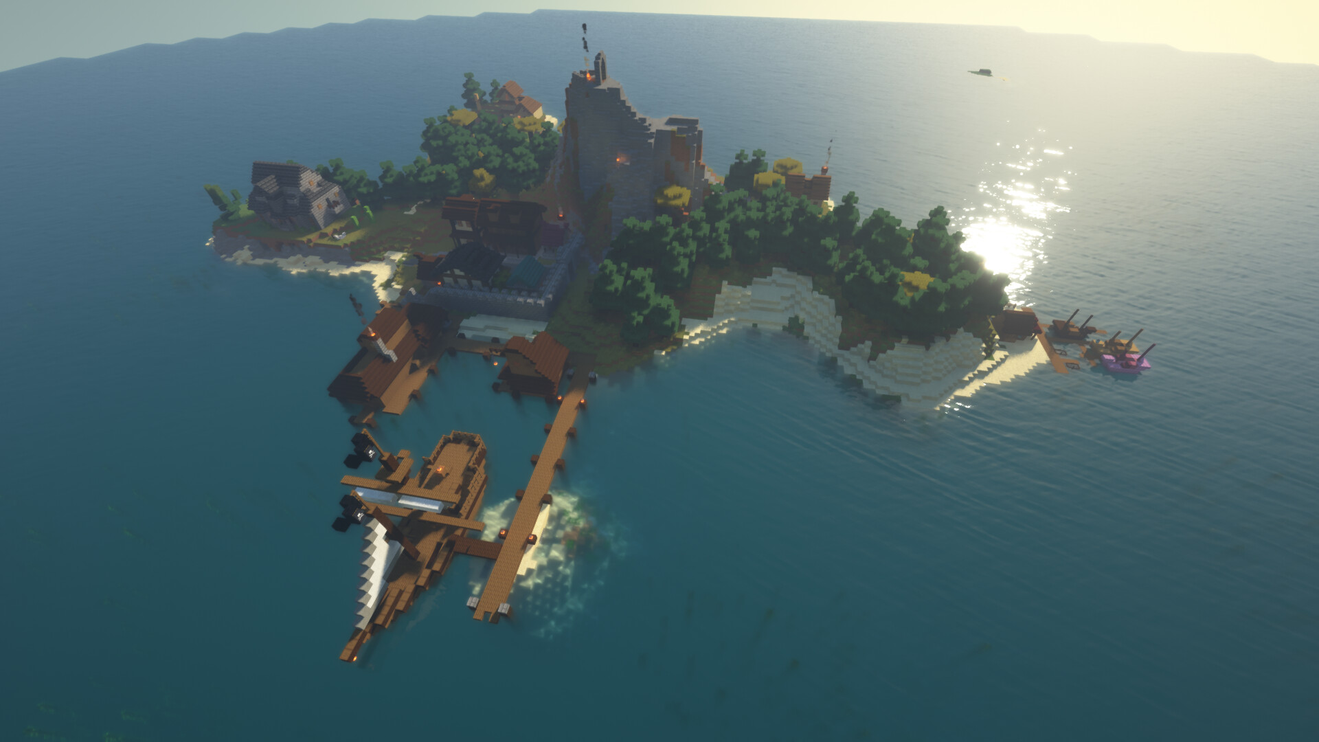 Melee Island (Monkey Island) Minecraft Map