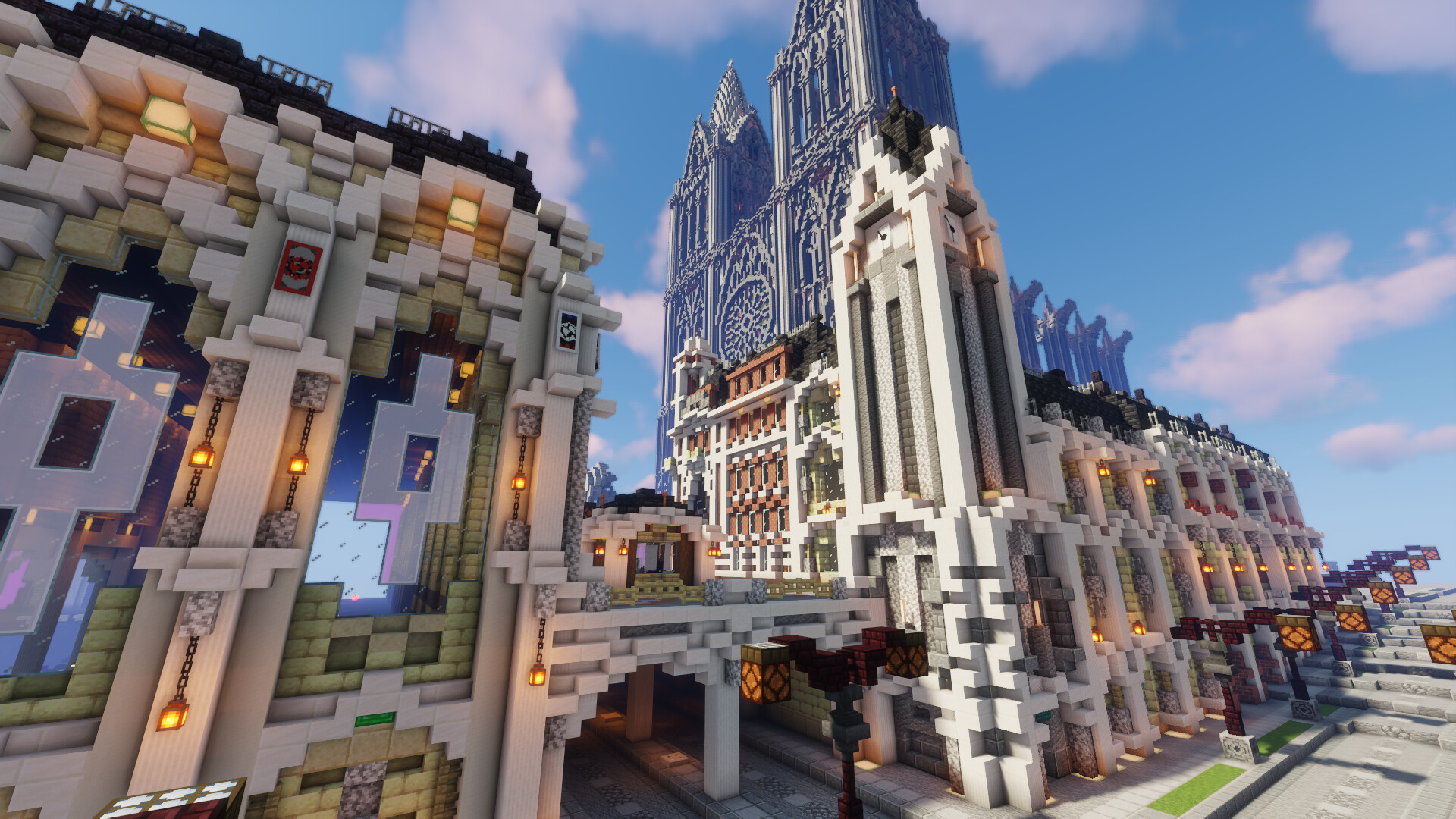 French alternative city ( work in progress/en construction ) Minecraft Map
