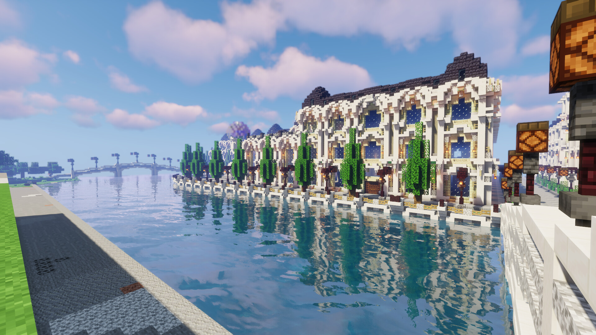 French alternative city ( work in progress/en construction ) Minecraft Map