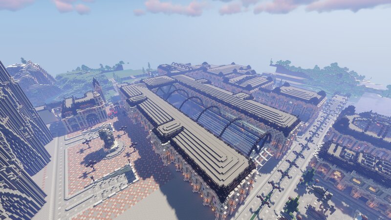 French alternative city ( work in progress/en construction ) Minecraft Map