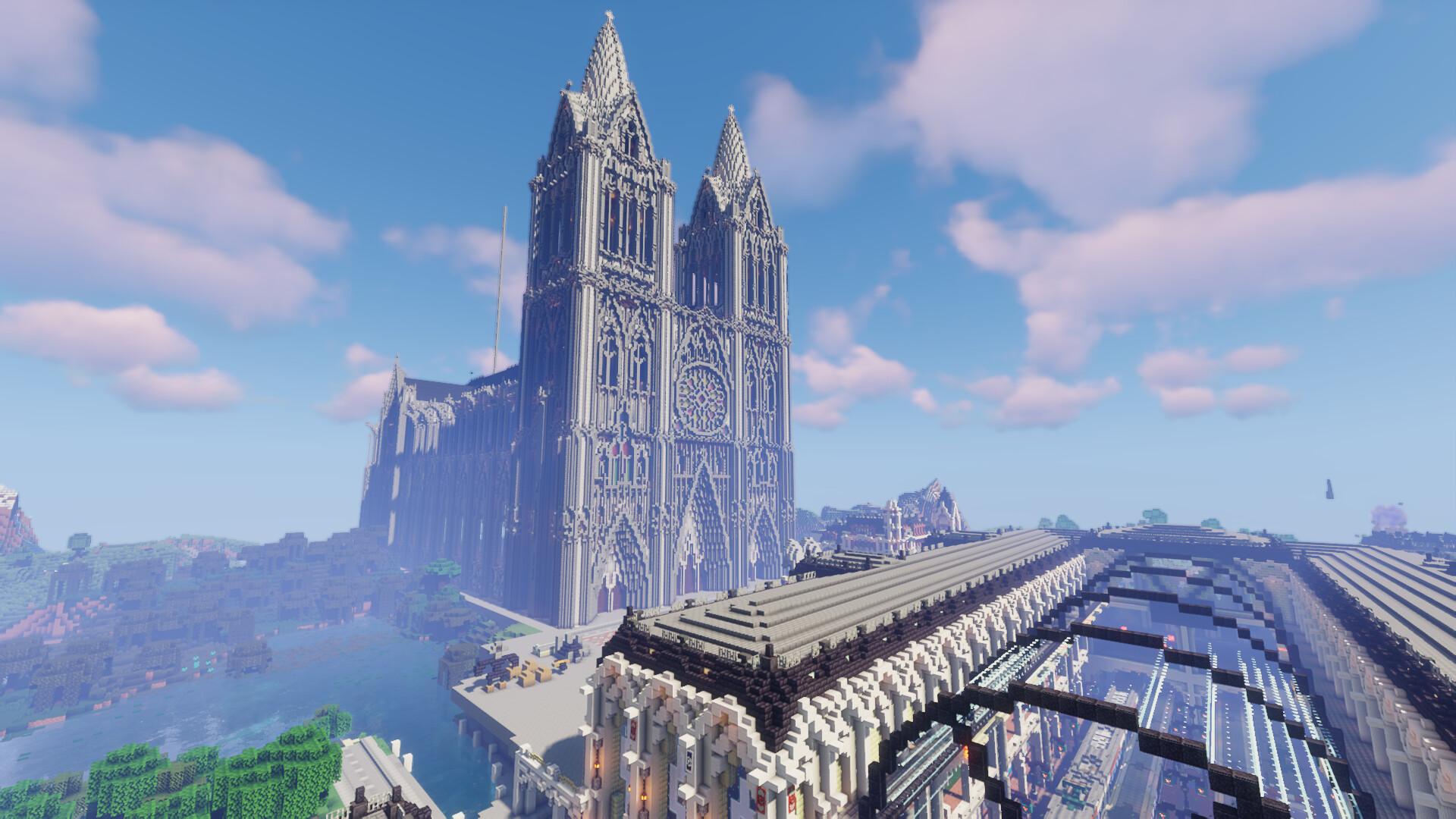 French alternative city ( work in progress/en construction ) Minecraft Map