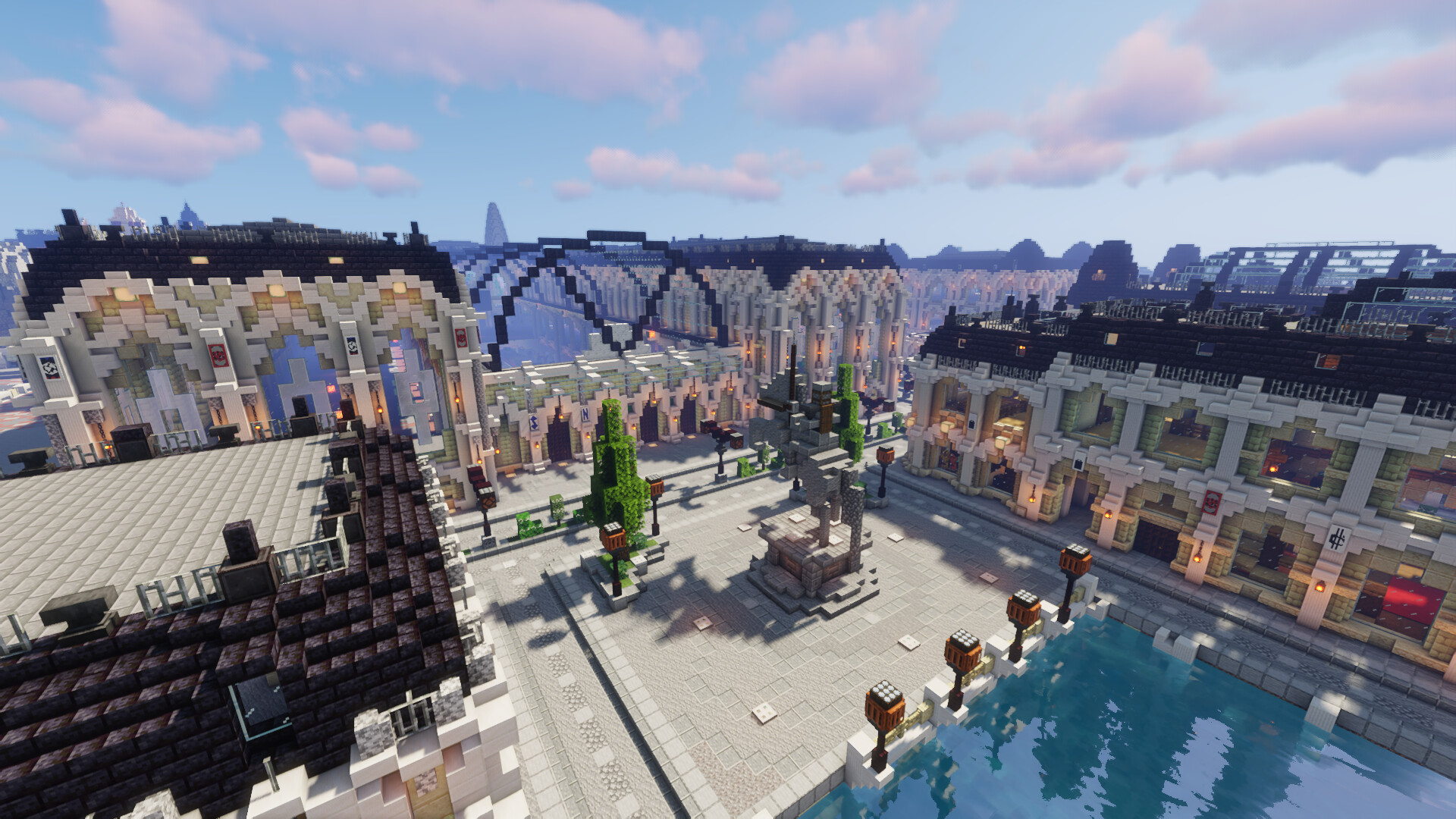 French alternative city ( work in progress/en construction ) Minecraft Map