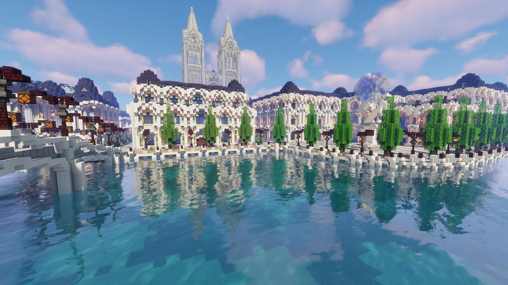 French alternative city ( work in progress/en construction ) Minecraft Map