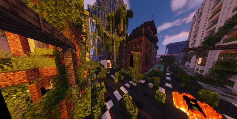 Apocalyptic City Minecraft Map