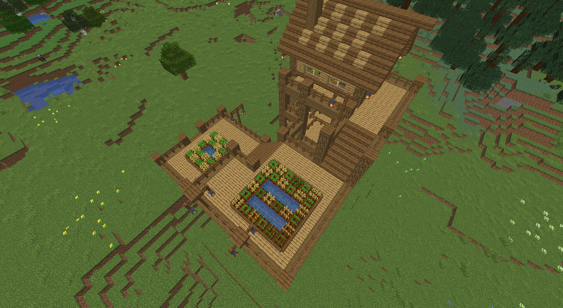 Survival house Minecraft Map