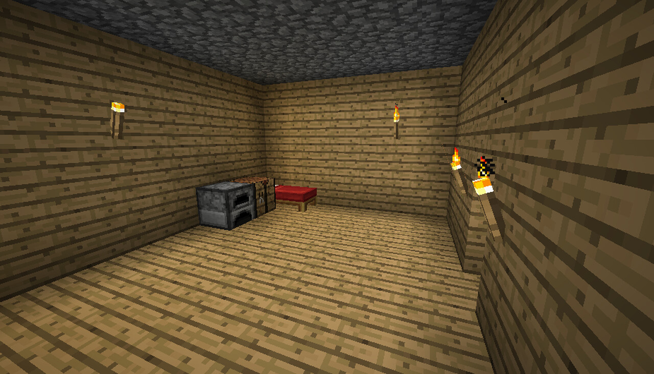 The house from Minecraft trailer Minecraft Map