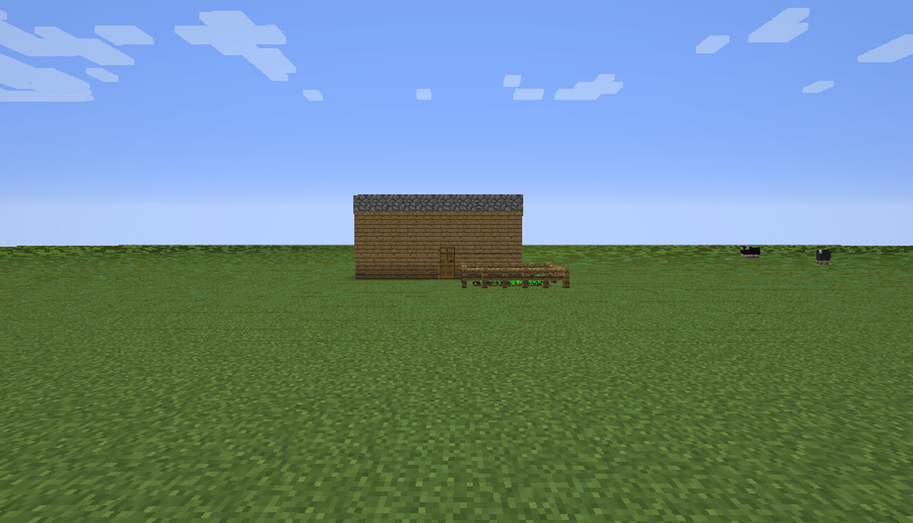 The house from Minecraft trailer Minecraft Map