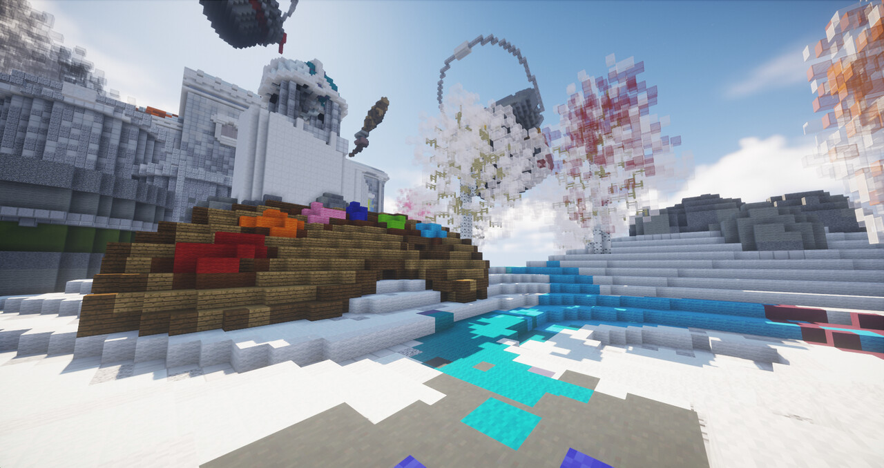 Splash of Paint Hub | 1.8+ Minecraft Map