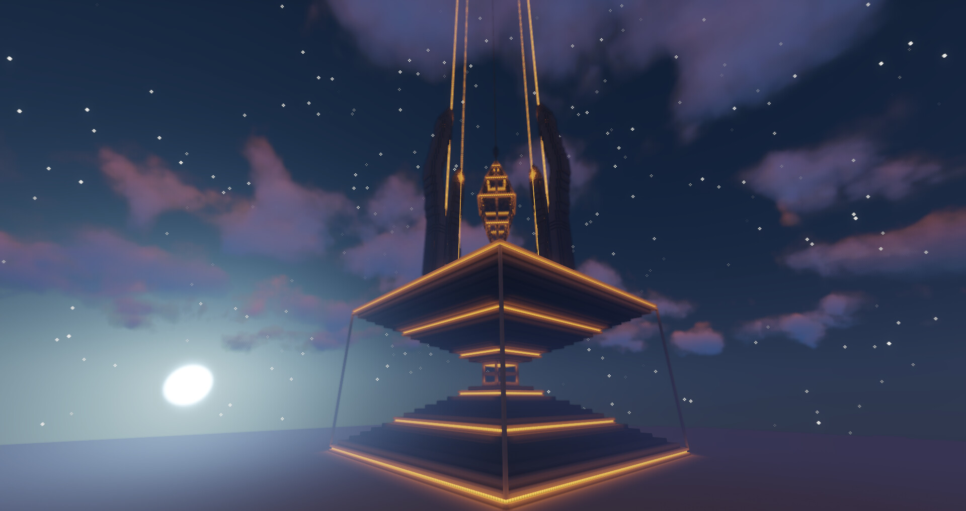 Minecraft concept futuristic build. Minecraft Map