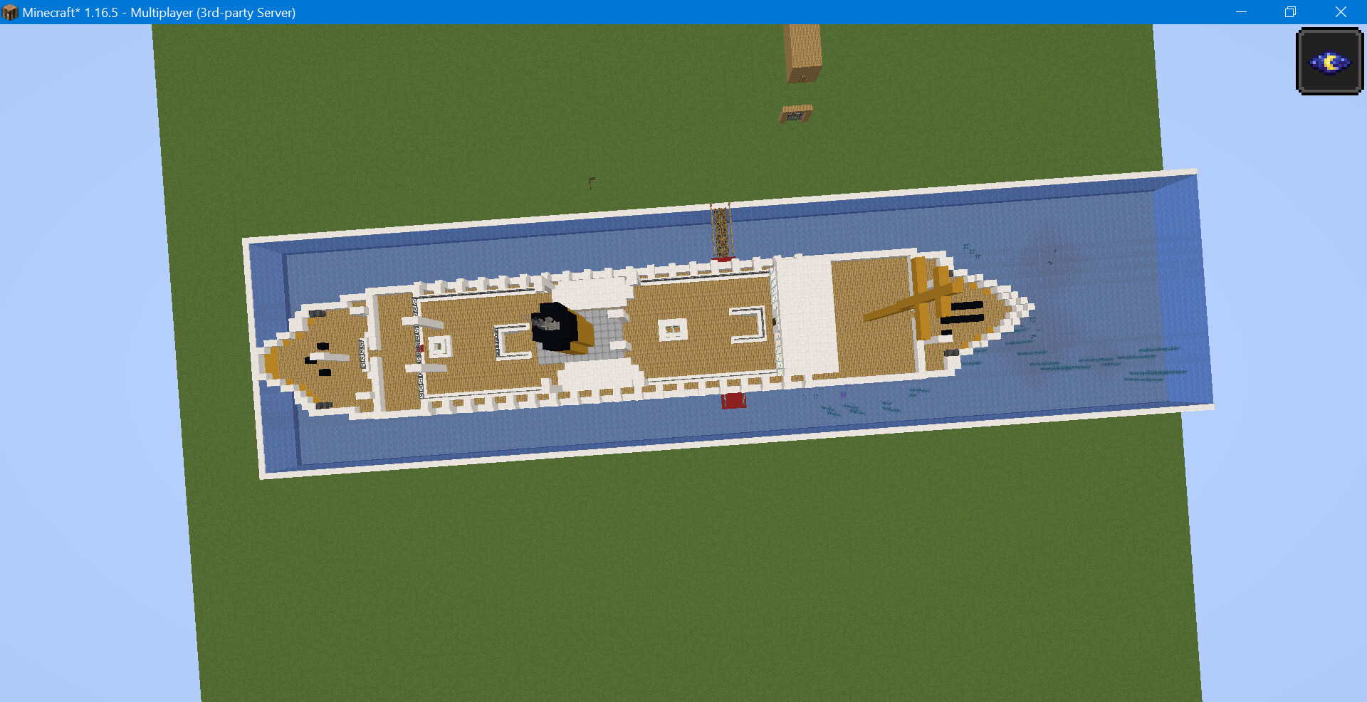 S.S Nomadic Minecraft Map
