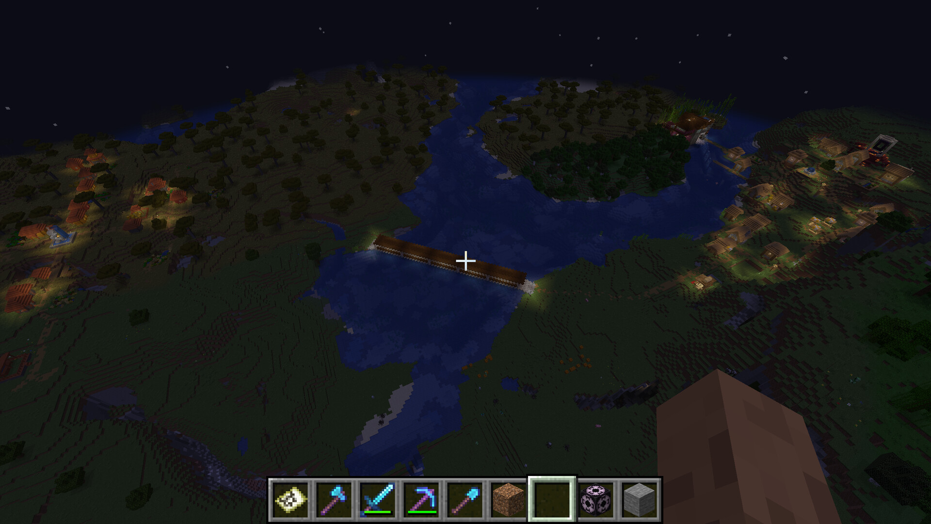 1.8 Monuments, Villages and a mansion.(seed and nbt) Minecraft Map