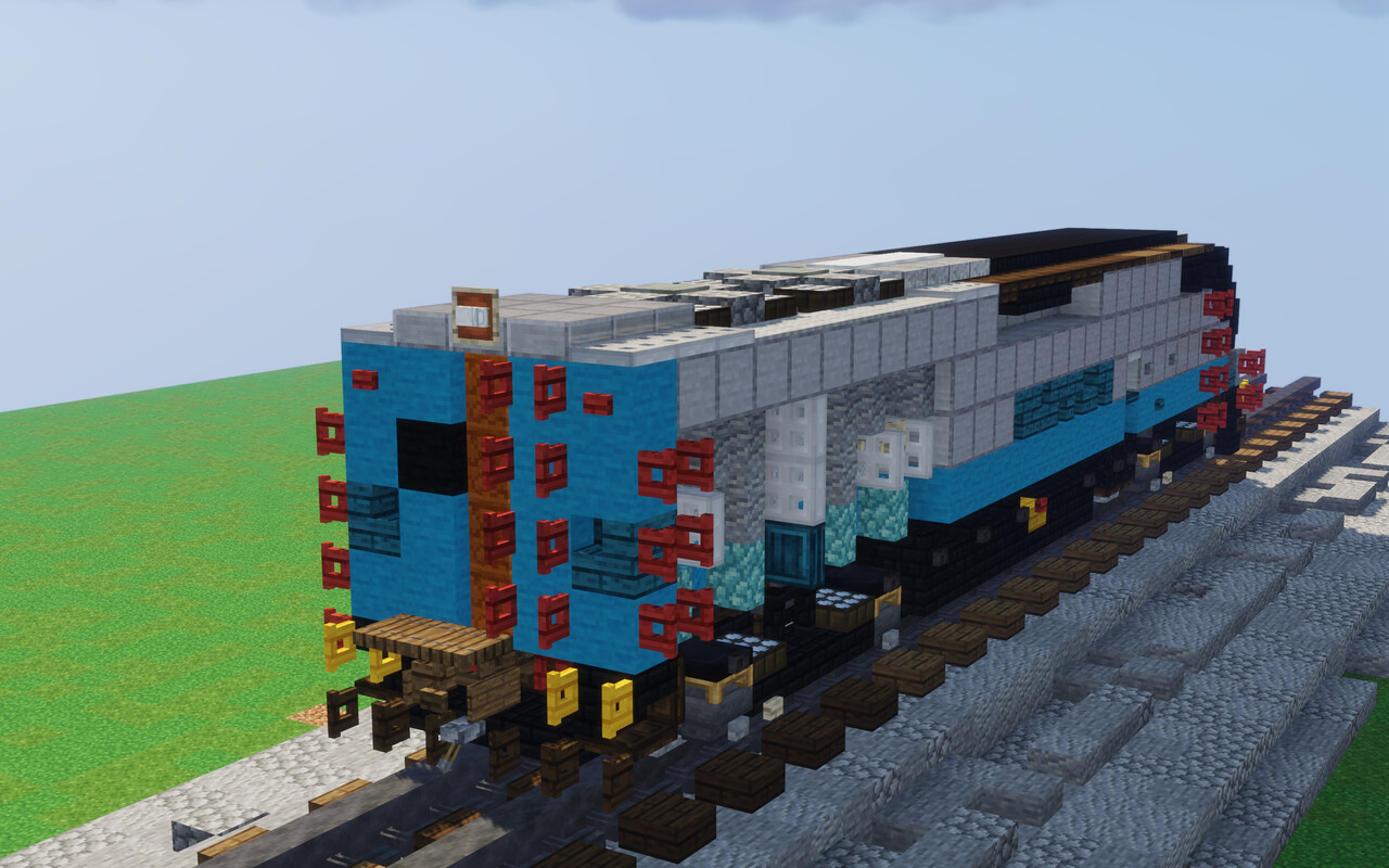 1.5:1 SCAX Metrolink EMD F125 Minecraft Map
