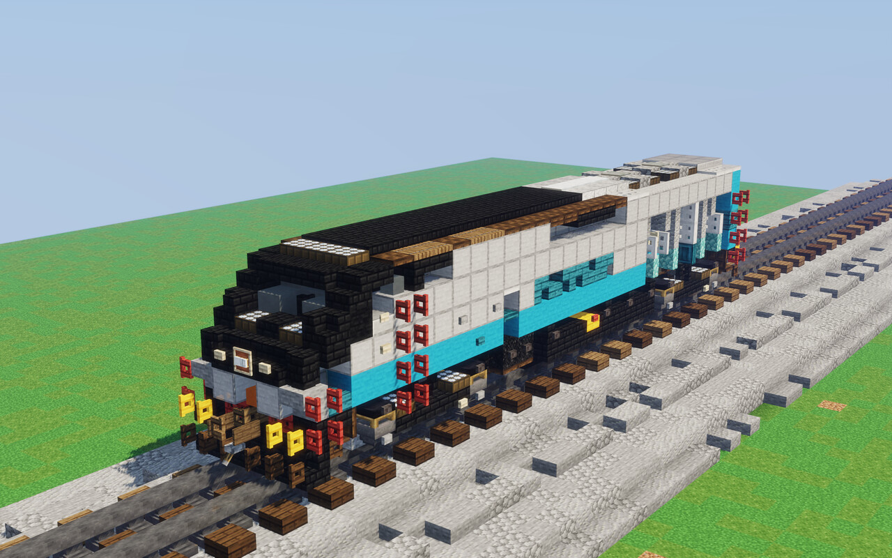 1.5:1 SCAX Metrolink EMD F125 Minecraft Map