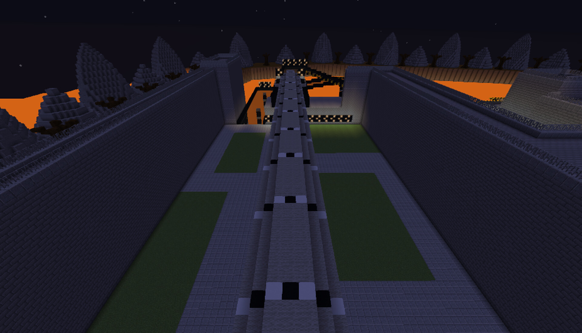 DS Bowser Castle - Mario Kart DS in Minecraft Minecraft Map