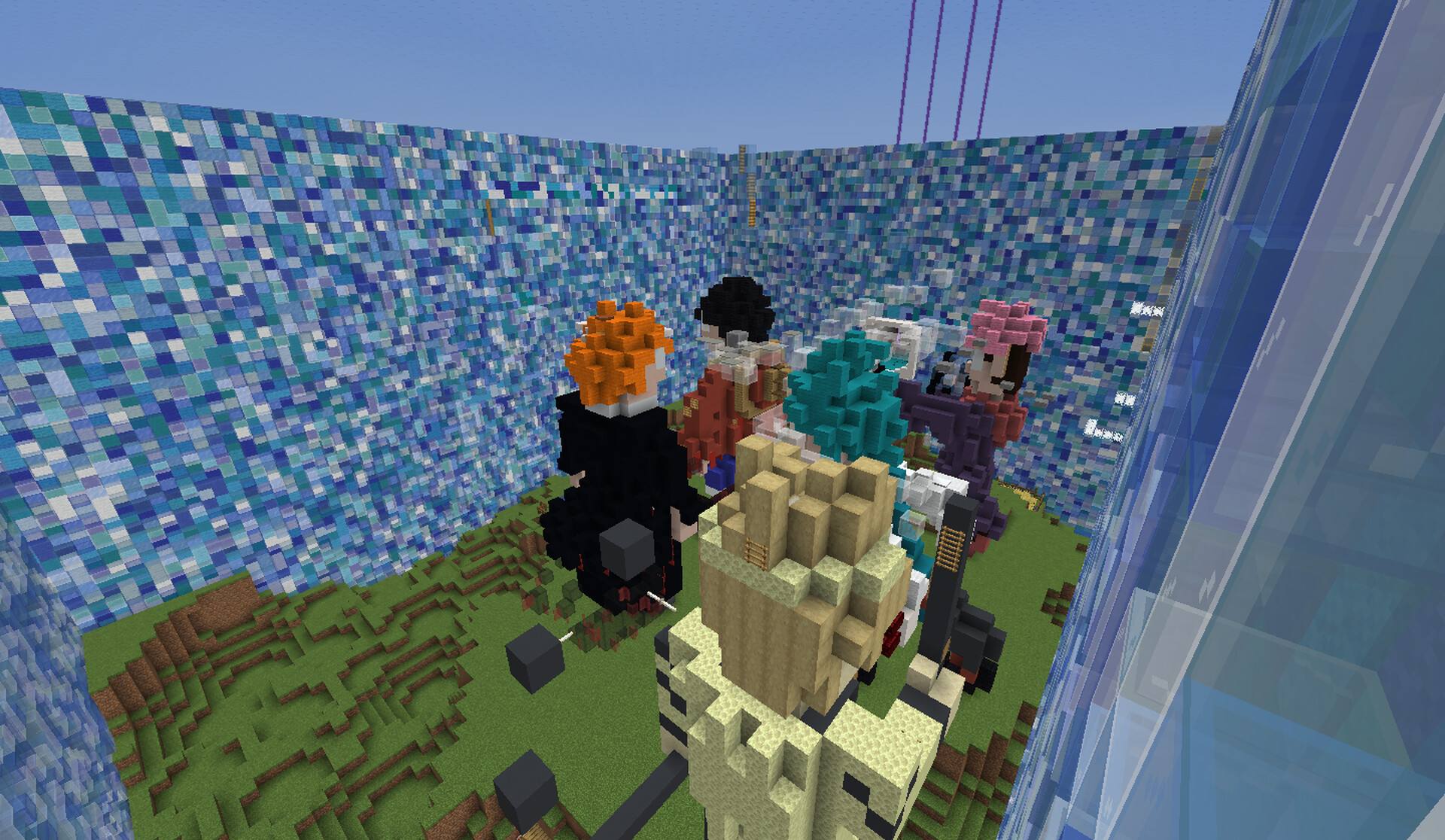 Anime Heroes - Hide and Seek map Minecraft Map