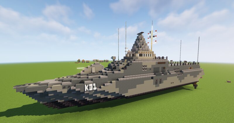 Visby Class Corvette Minecraft Map