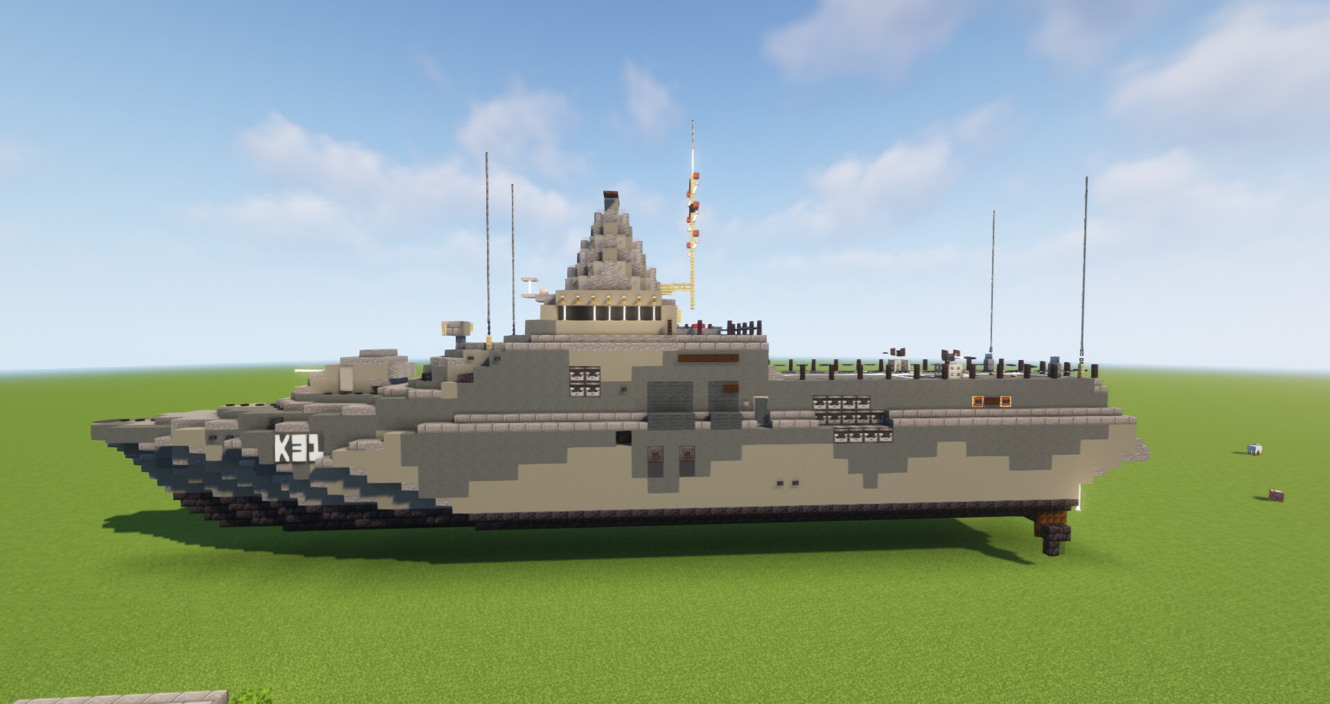 Visby Class Corvette Minecraft Map