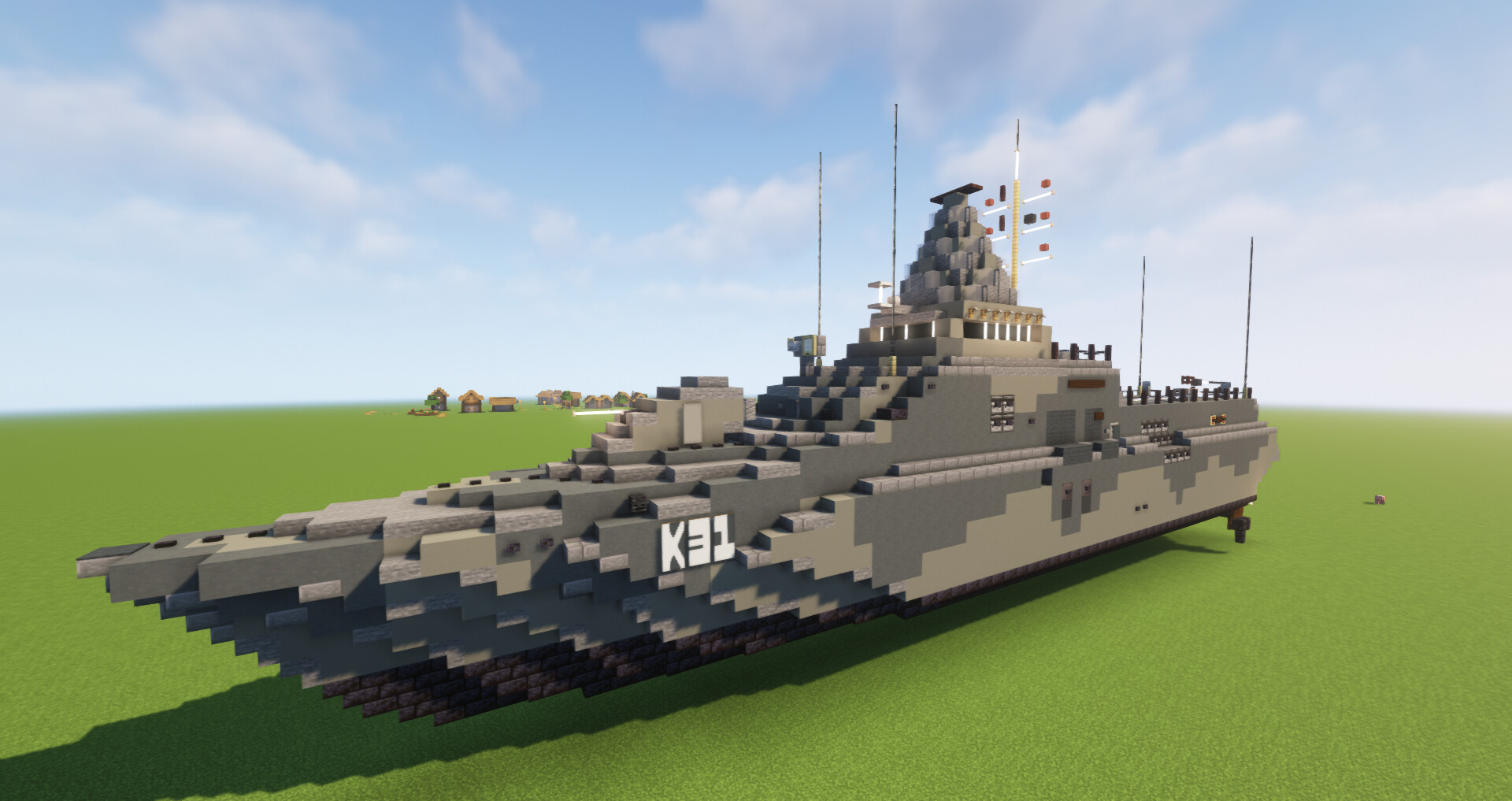 Visby Class Corvette Minecraft Map