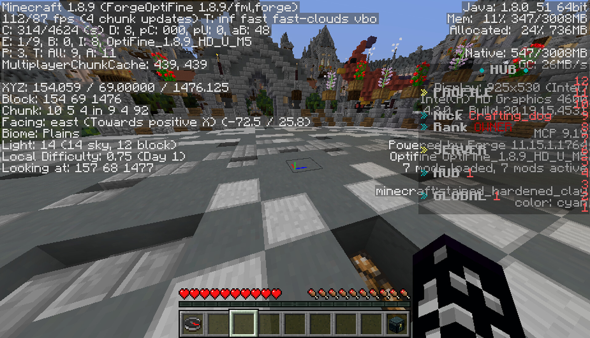 free setup server Minecraft Map