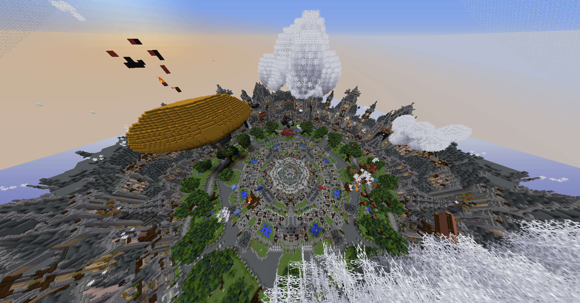 free setup server Minecraft Map