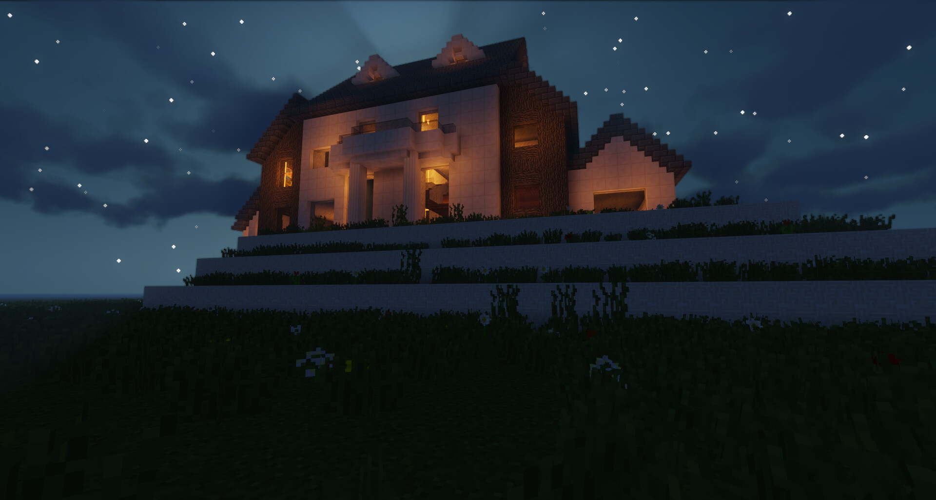 Luxury house Minecraft Map