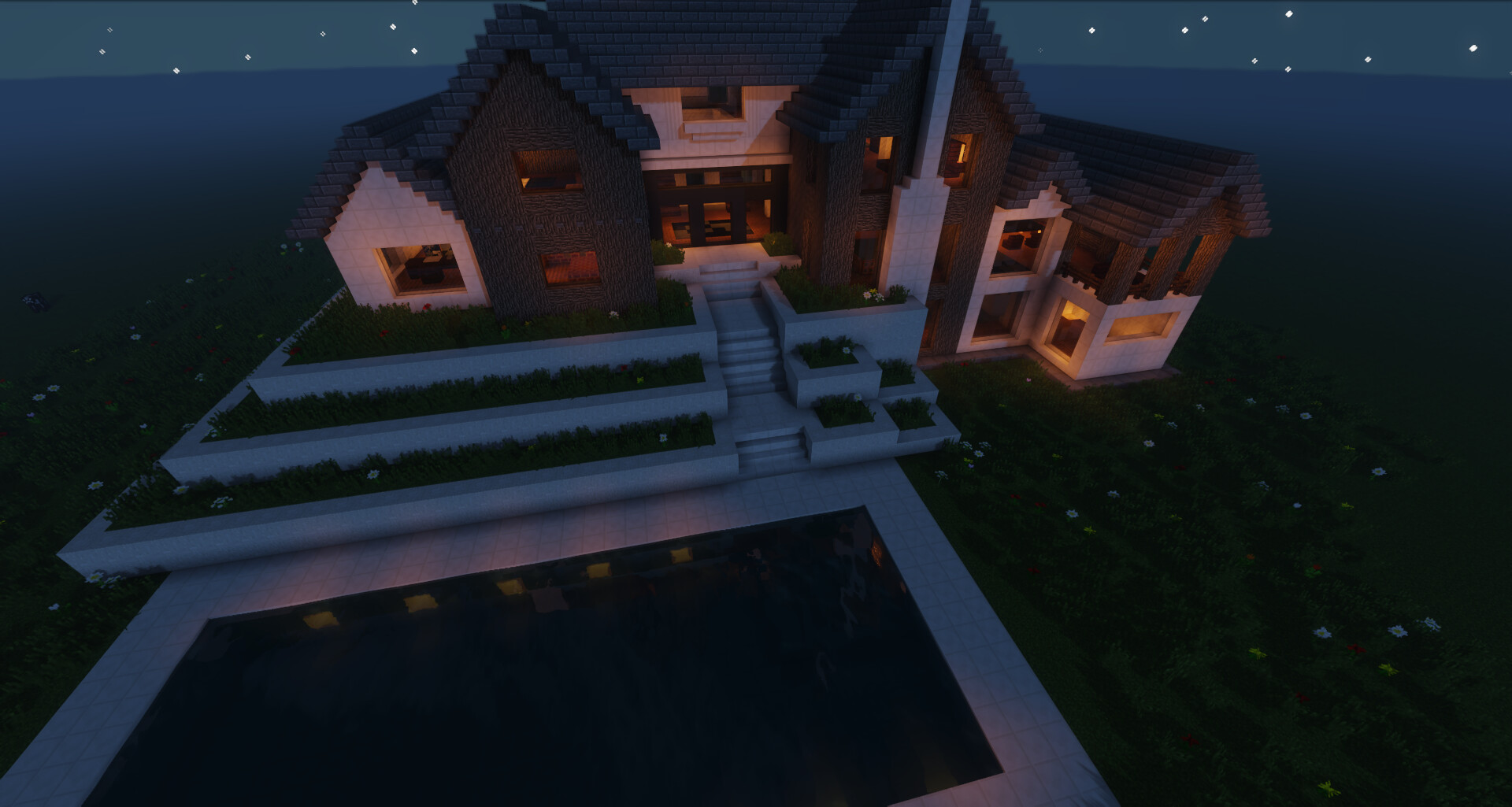 Luxury house Minecraft Map