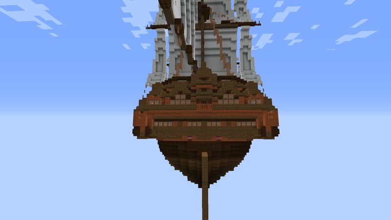 120-gun First Rate Ship Of The Line , Ken Dedes Minecraft Map