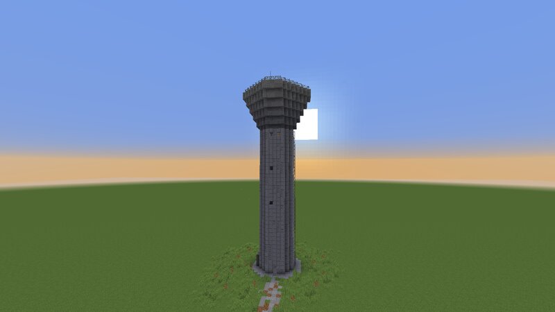 Soviet Water Tower Minecraft Map