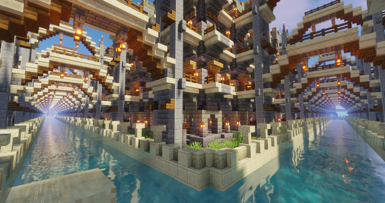 Crazy Towers ~ 3D Maze! Minecraft Map