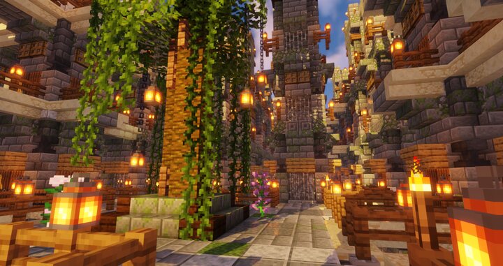 Crazy Towers ~ 3D Maze! Minecraft Map