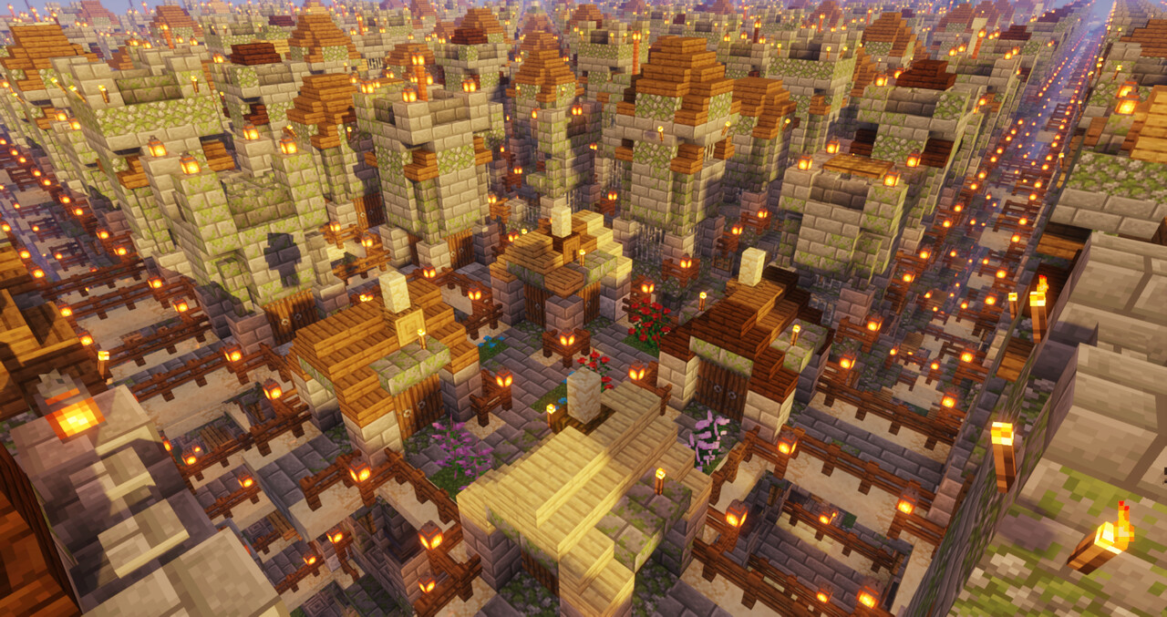 Crazy Towers ~ 3D Maze! Minecraft Map