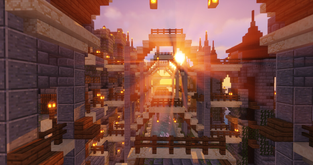 Crazy Towers ~ 3D Maze! Minecraft Map