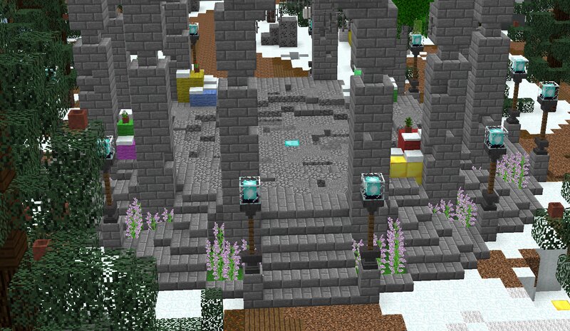 ⛄WINTER HCF SPAWN ⛄ Minecraft Map