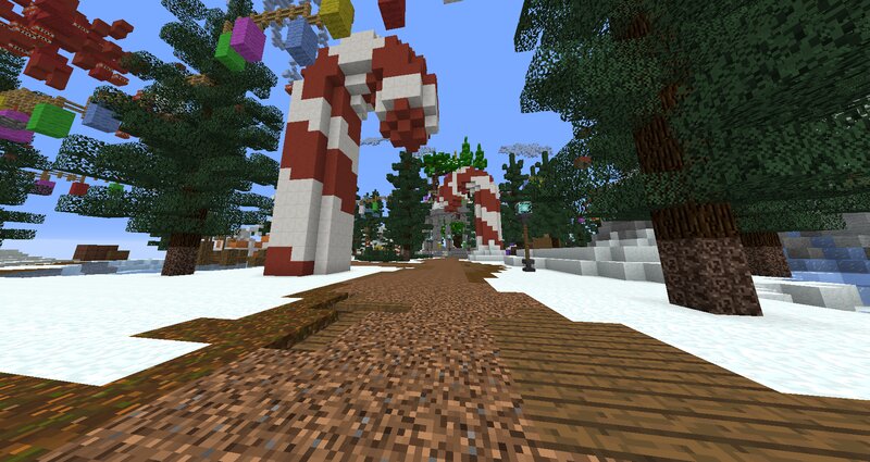 ⛄WINTER HCF SPAWN ⛄ Minecraft Map