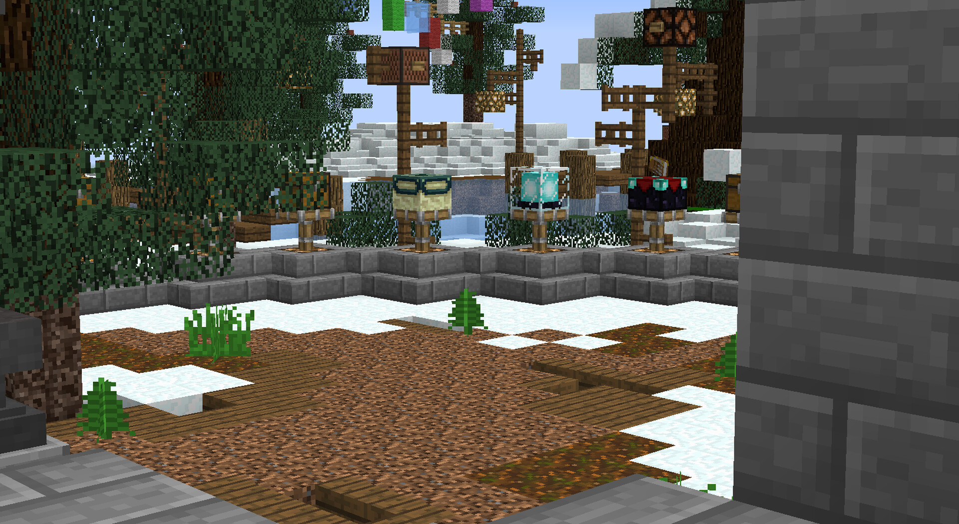 ⛄WINTER HCF SPAWN ⛄ Minecraft Map