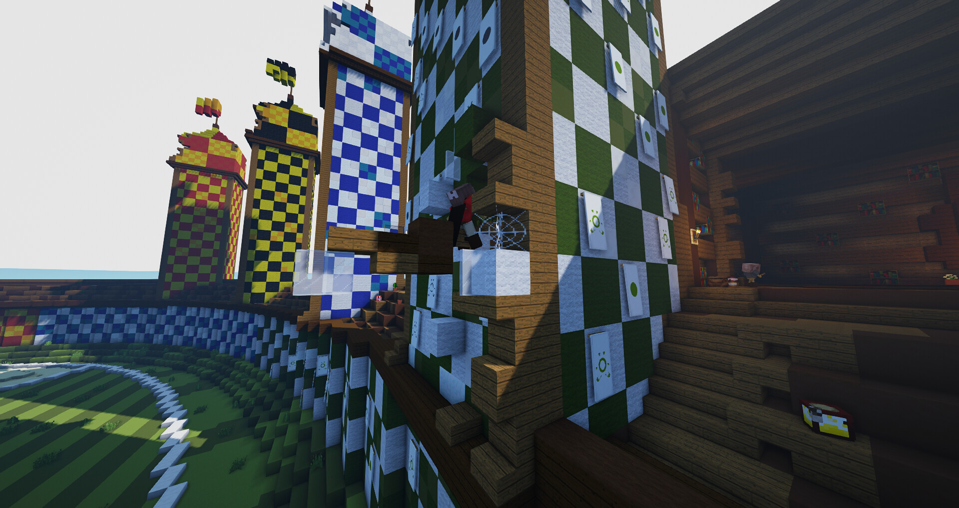 ｡⋆ Harry Potter Quidditch 200x200 KitPvP map ｡⋆ Minecraft Map