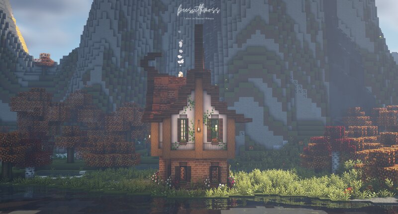 Fantasy Seasonal Cottage 🍁🍂 Minecraft Map