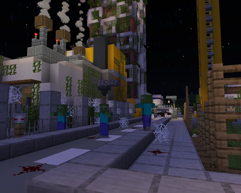 Zombie apocalypse!!! Minecraft Map