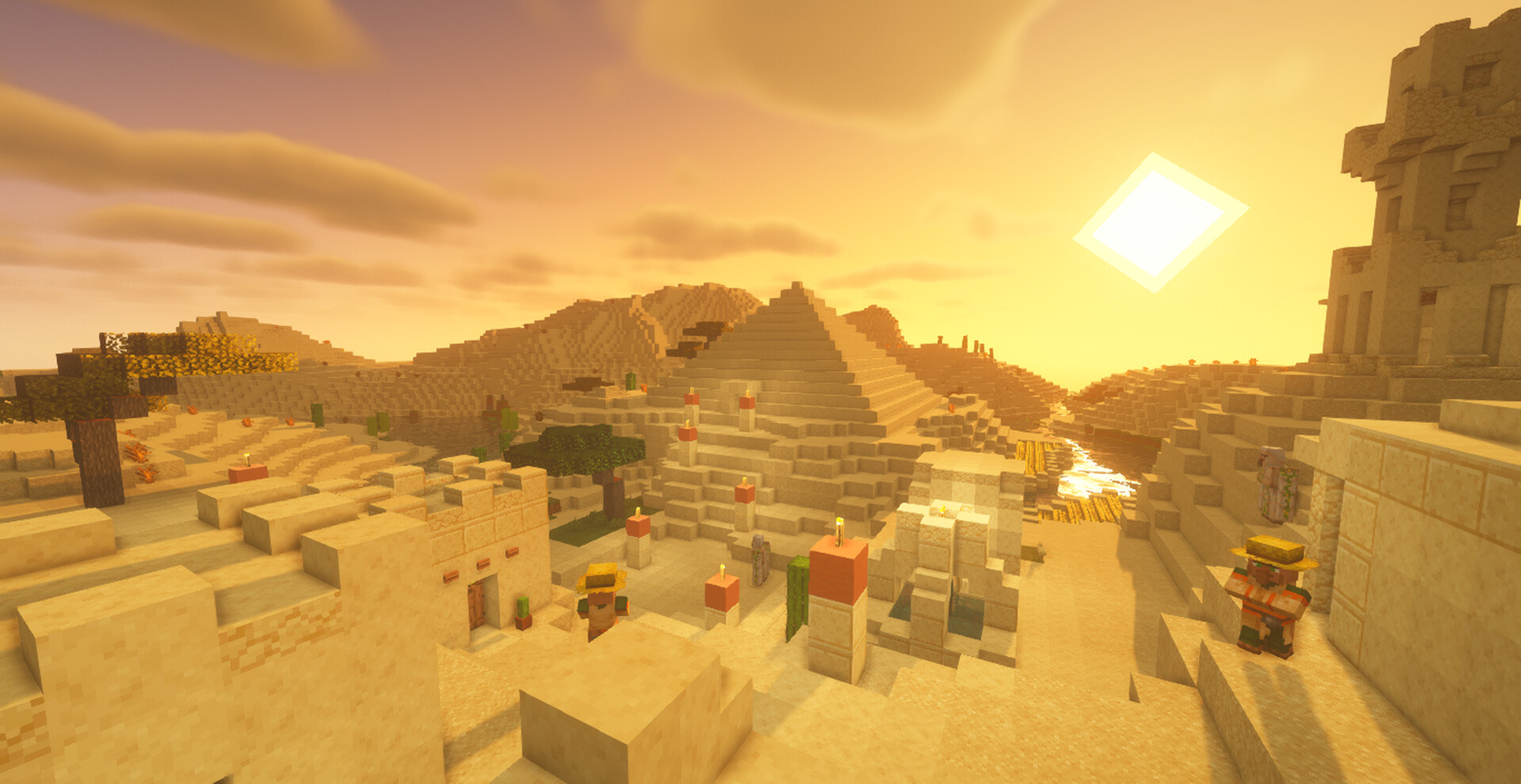 Desert World Minecraft Map